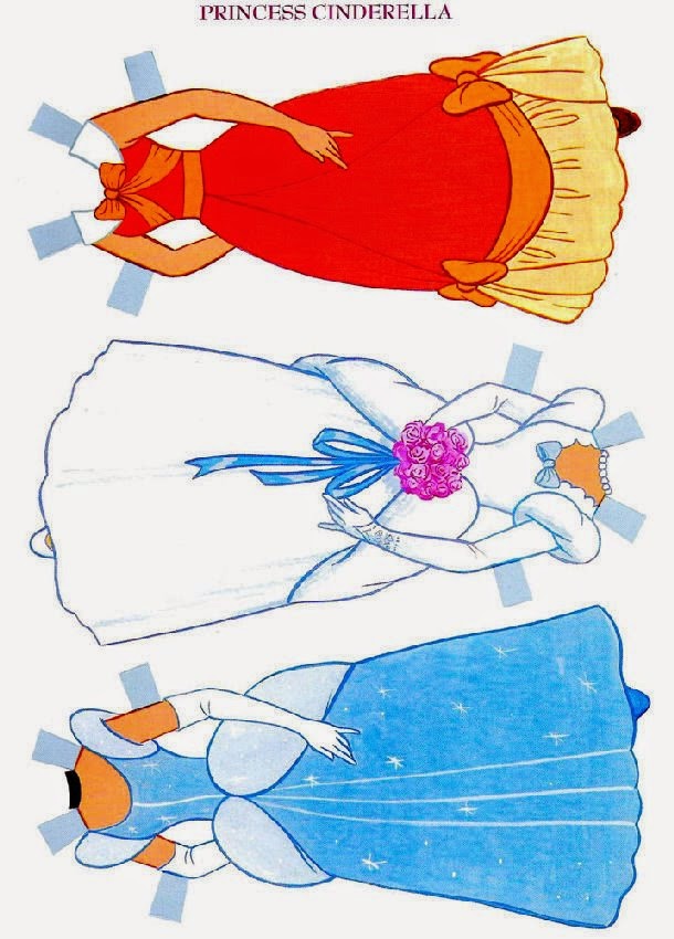Disney Movie Princesses: Princess Paper Dolls!