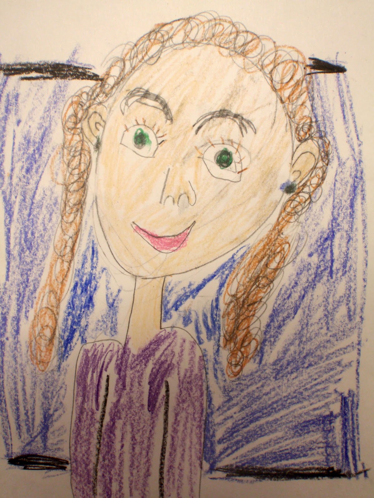 Burr Elementary Art: 2nd Grade Self-Portraits