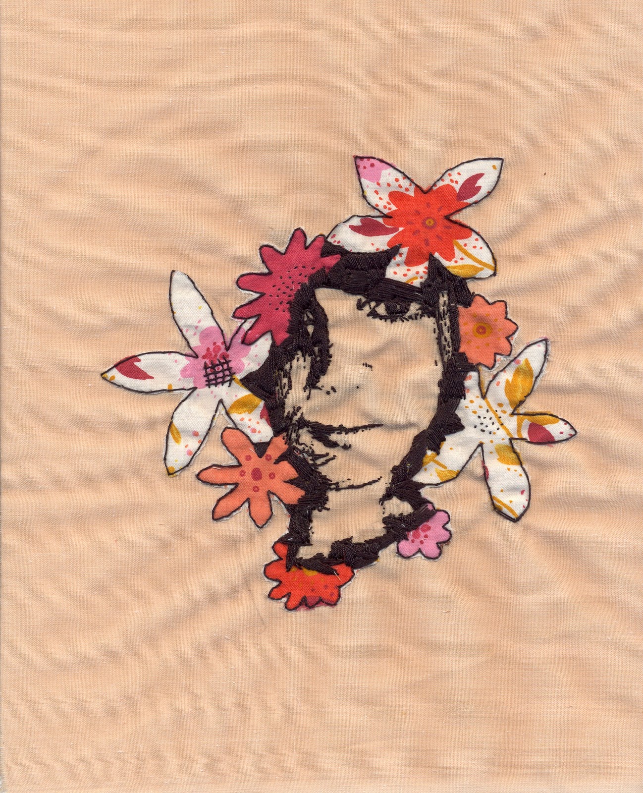 The Craft-Arty Kid (Old blog): Embroidered faces