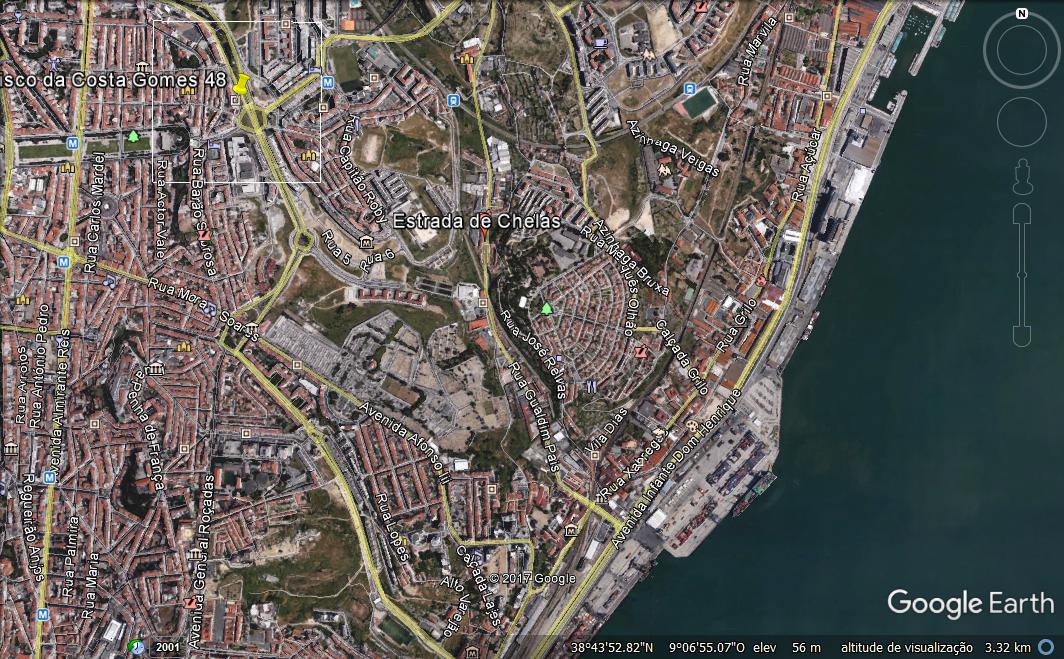 RUAS DE LISBOA COM ALGUMA HISTÓRIA: ESTRADA DE CHELAS [ I ]