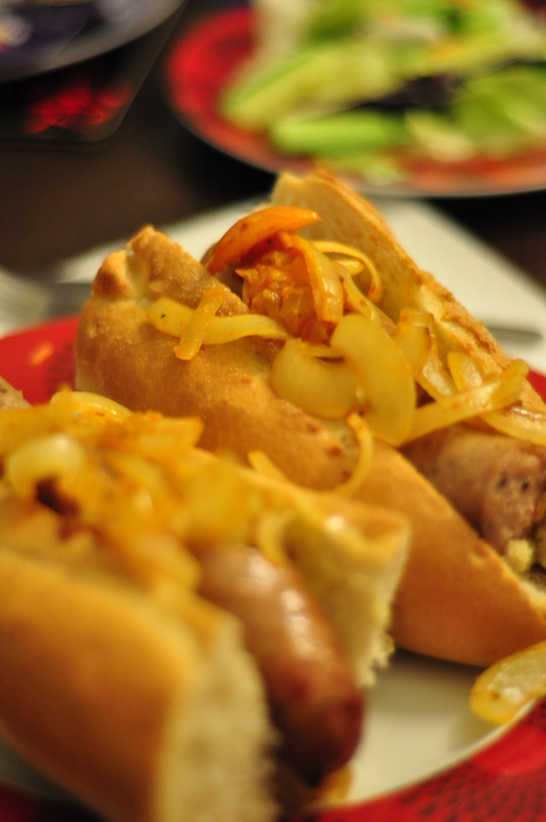 Cake Crumbs and Ink Blots: Posh Hot Dogs