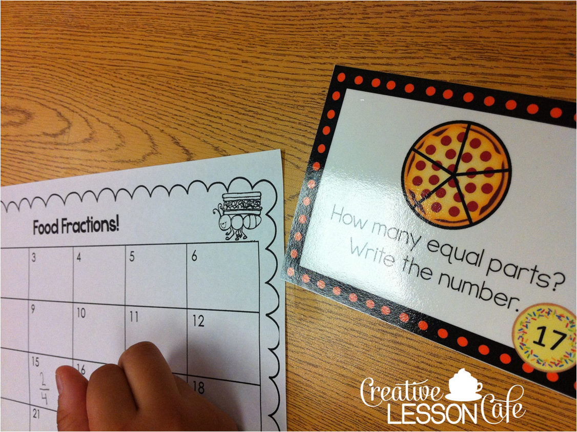 Creative Lesson Cafe: Food Fractions, Jelly Beans, and Easter Fun! Five ...