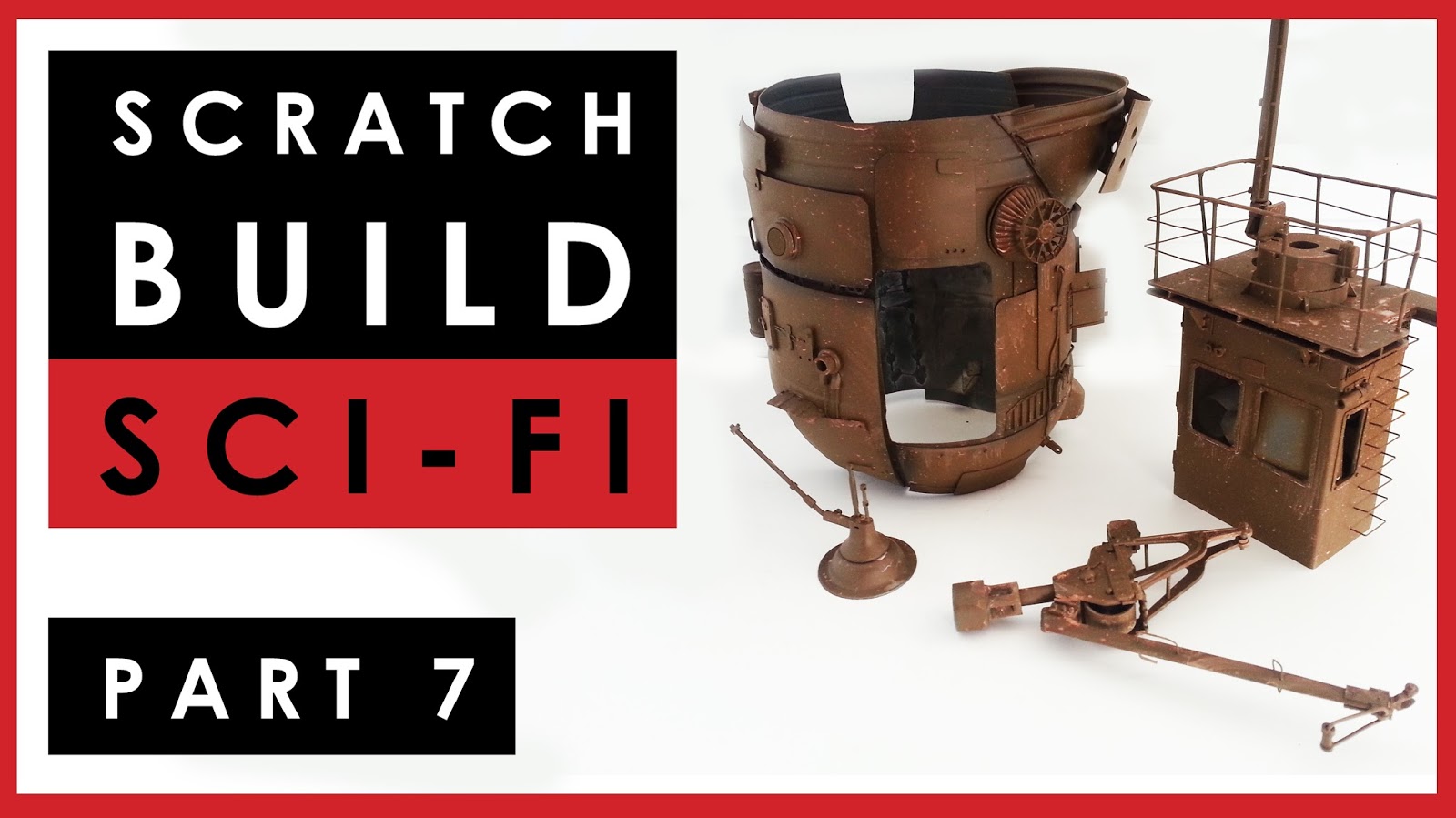 Dave's Model Workshop: New video: Scratch build sci-fi ship The ...