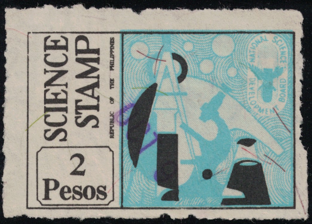 Philatelic Philippines: Science Stamp horizontal