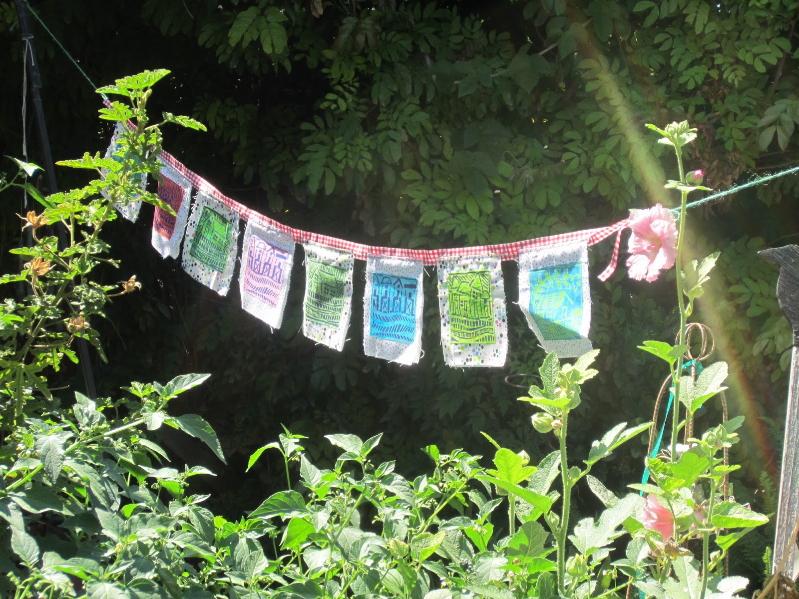 The Prayer Flag Project: For the Garden