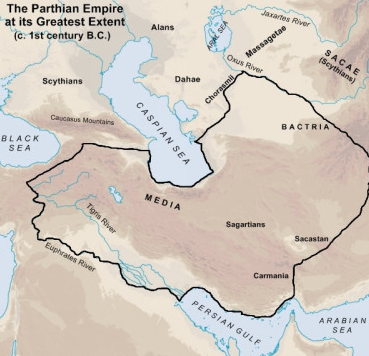 PARTHIAN EMPIRE AT ITS HEIGHT