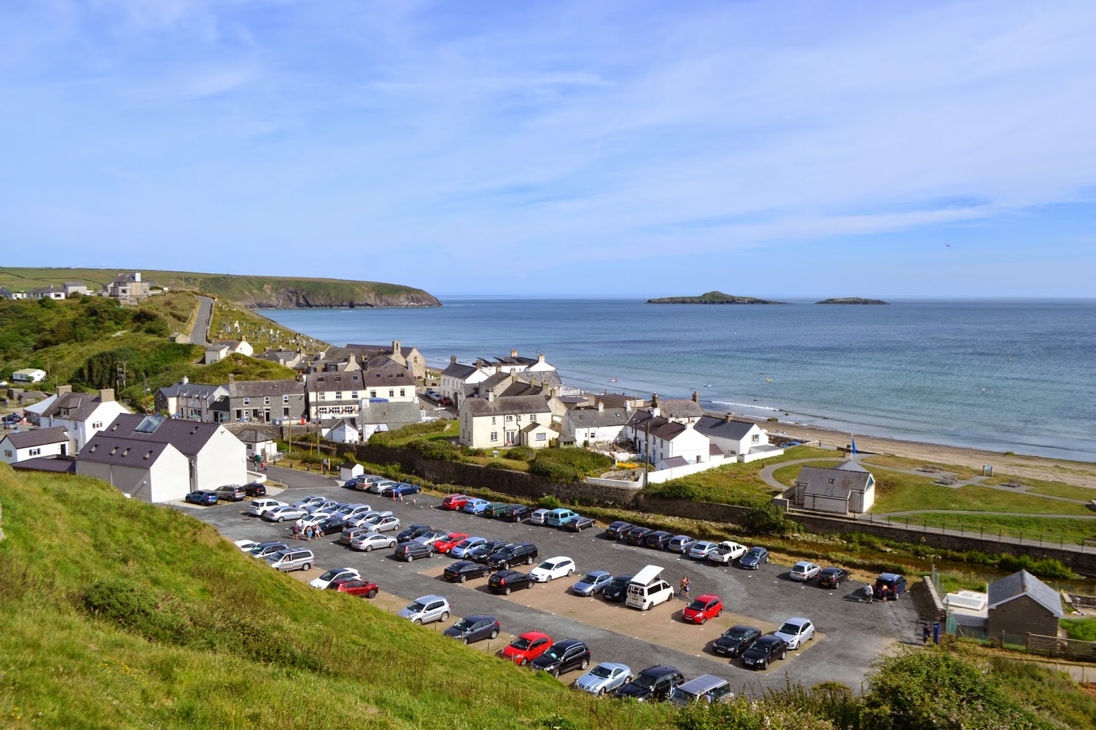 Exploring North Wales: New Year Greetings from Aberdaron