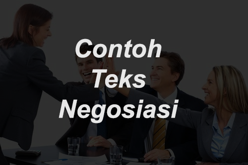 CONTOH DIALOG NEGOISASI LINGKUP KEGIATAN SEKOLAH | Cafe Pendidikan