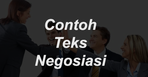 CONTOH DIALOG NEGOISASI LINGKUP KEGIATAN SEKOLAH | Cafe Pendidikan