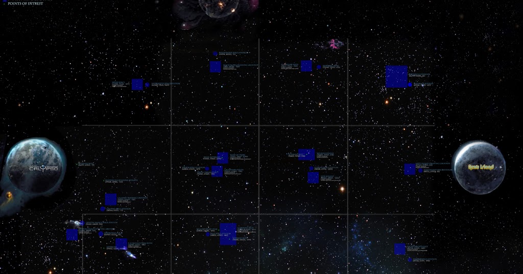 A Useful SpaceMap | My Entropia Universe Life