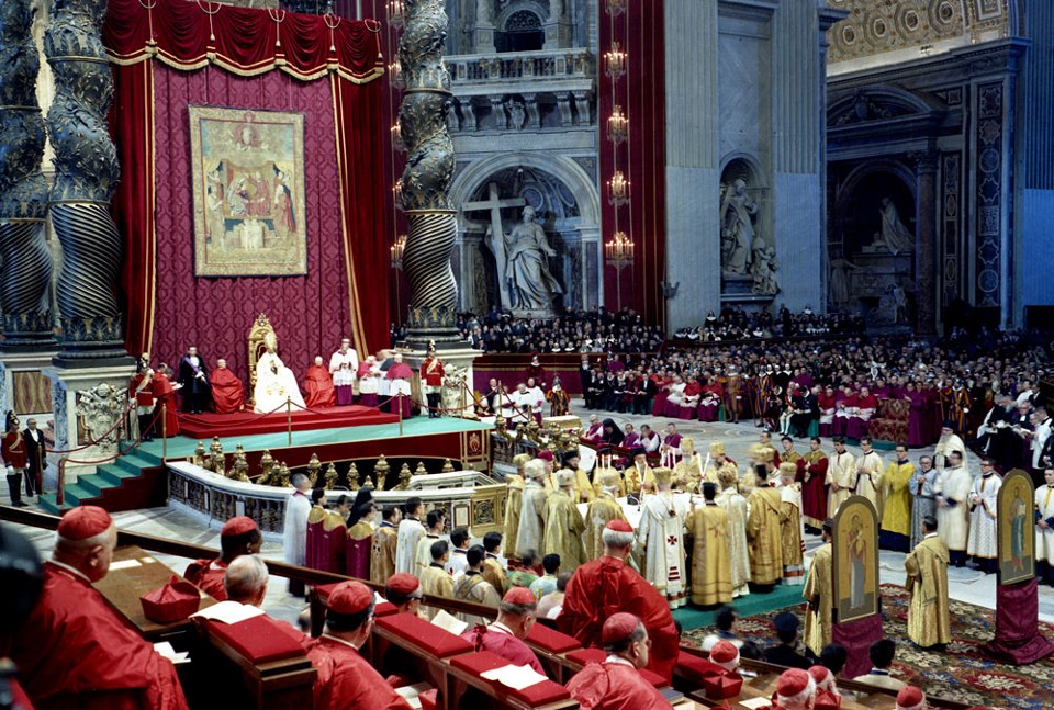 New Liturgical Movement: Historical Image from the Second Vatican Council