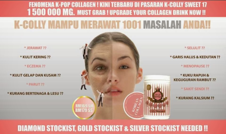 kOsMeTiK MuRaH GiLeR: K-COLLY COLLAGEN SWEET 17
