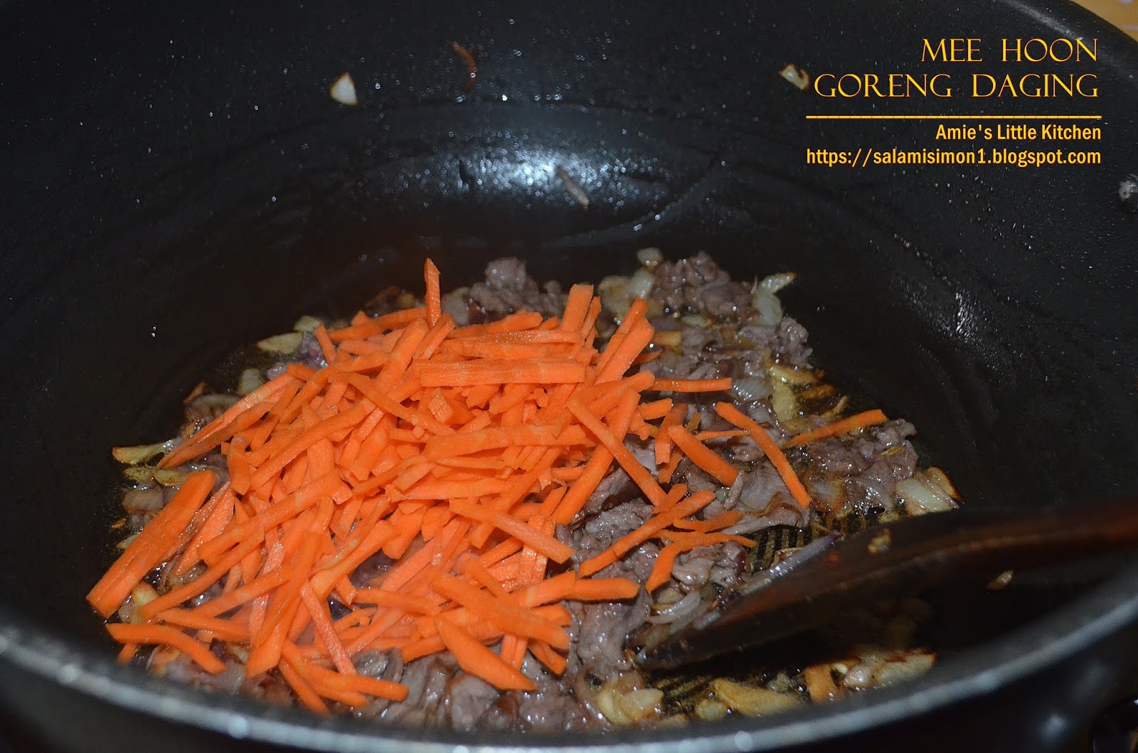 Mee Hoon Goreng Daging - Amie's Little Kitchen