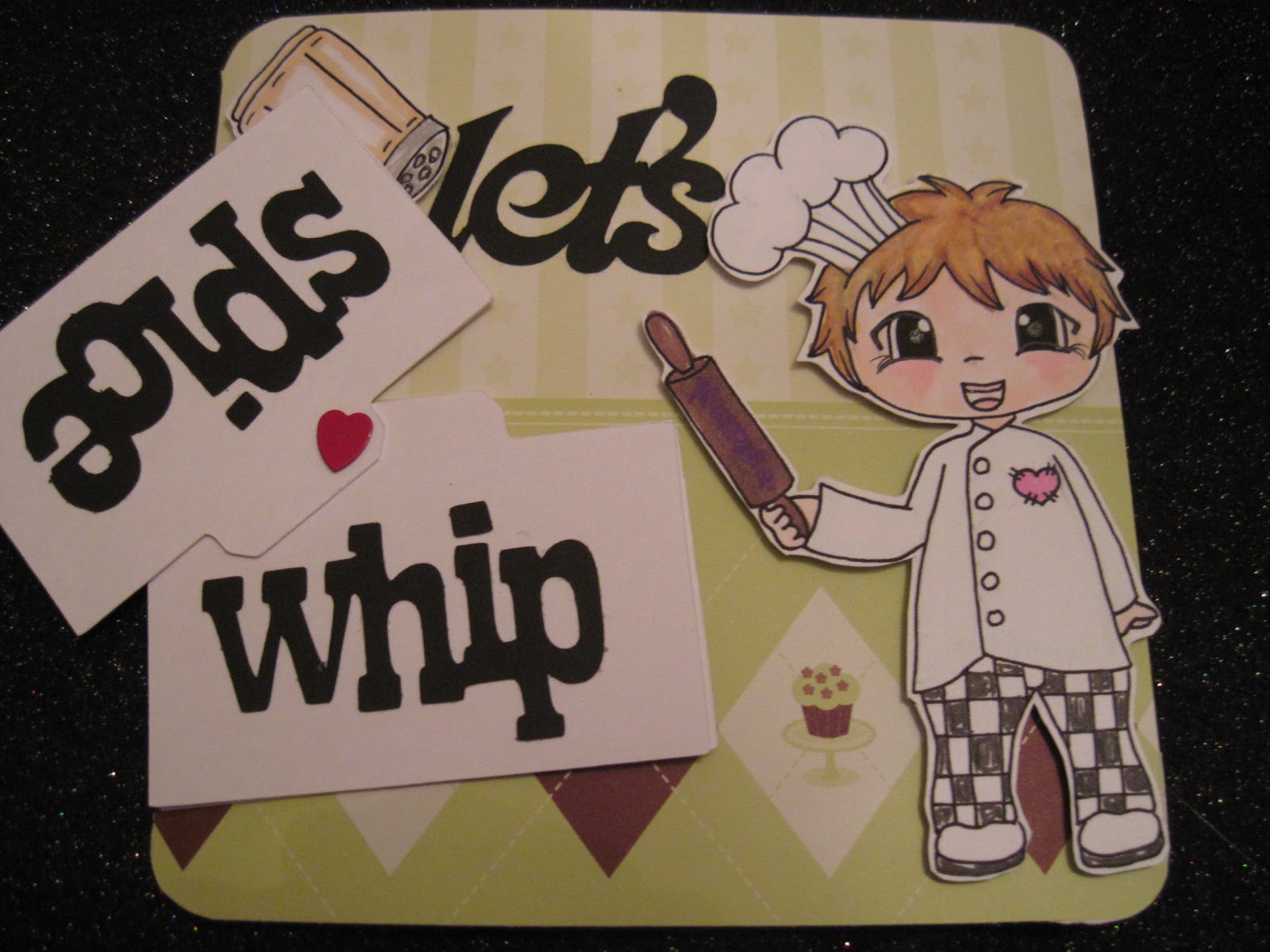 Her Craftiness: The Stamping Chef Tutorial Thursday - Here's The Cook