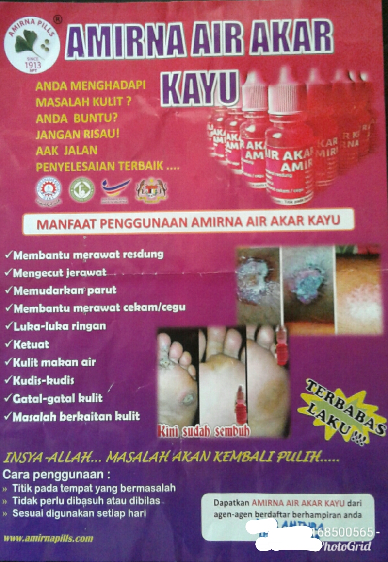 Ejulz: Review - Amirna Air Akar Kayu