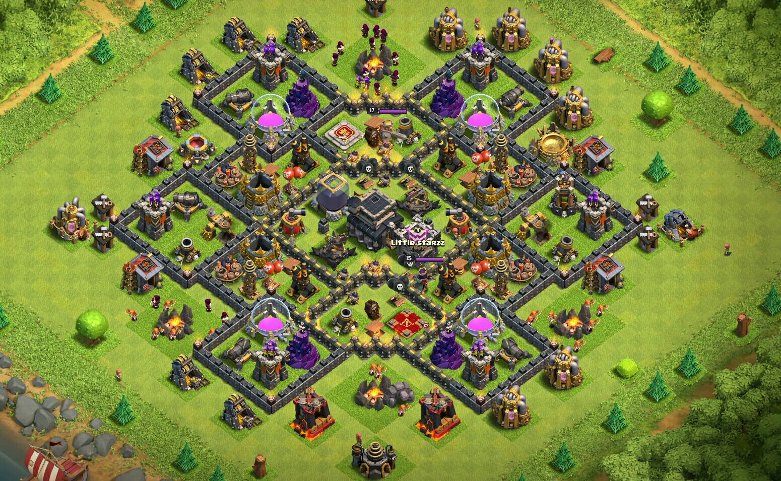 Best Clsah Of Clans War Bases - COC Layouts, Clash Of Clans War Layouts ...