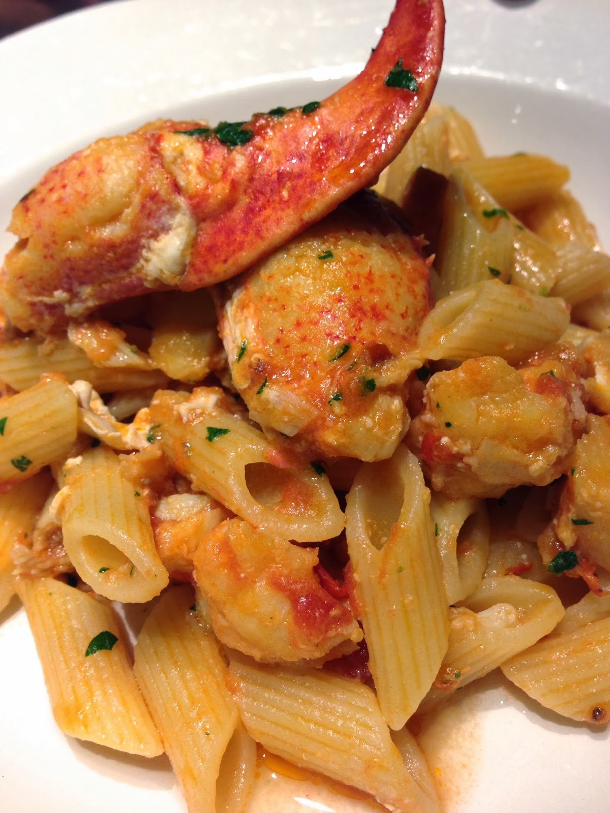 lamammacuoca: MEZZE PENNE ALL'ASTICE ..MENU' PREMIO