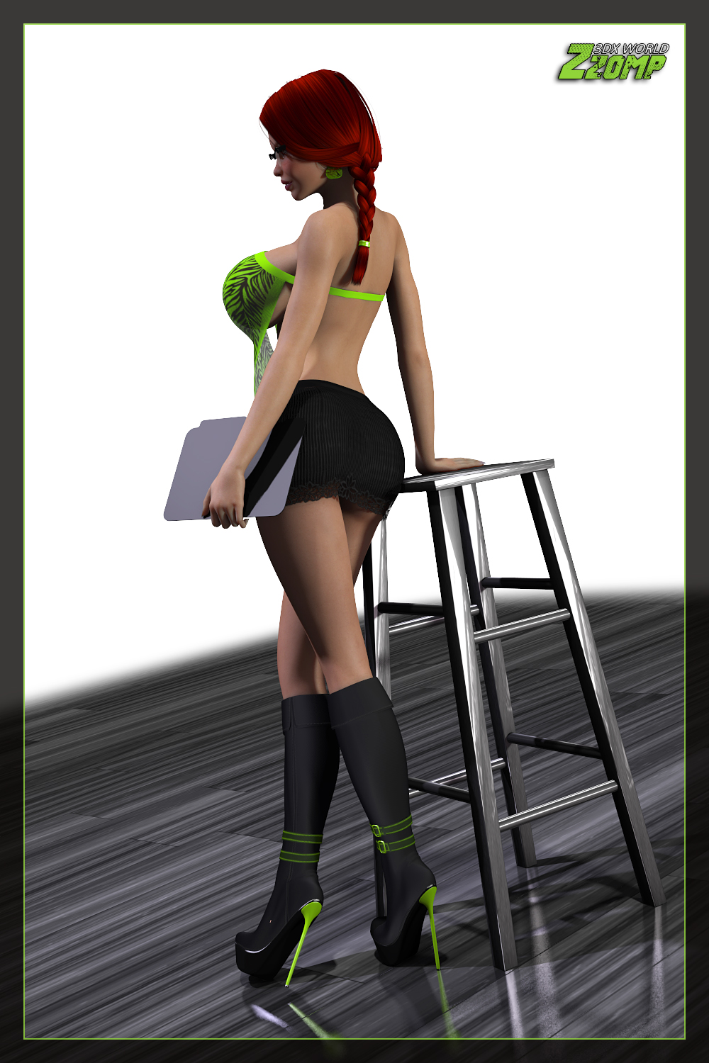 Zzomp 3DX World: Alyssa...not that king of Girl