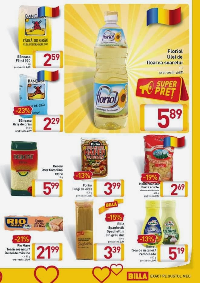 Catalog oferte si promotii: Oferta Billa 13-19 februarie 2014