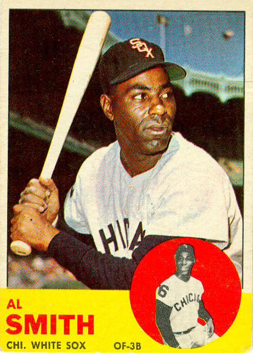 1963 Topps Baseball: Al Smith (#16)