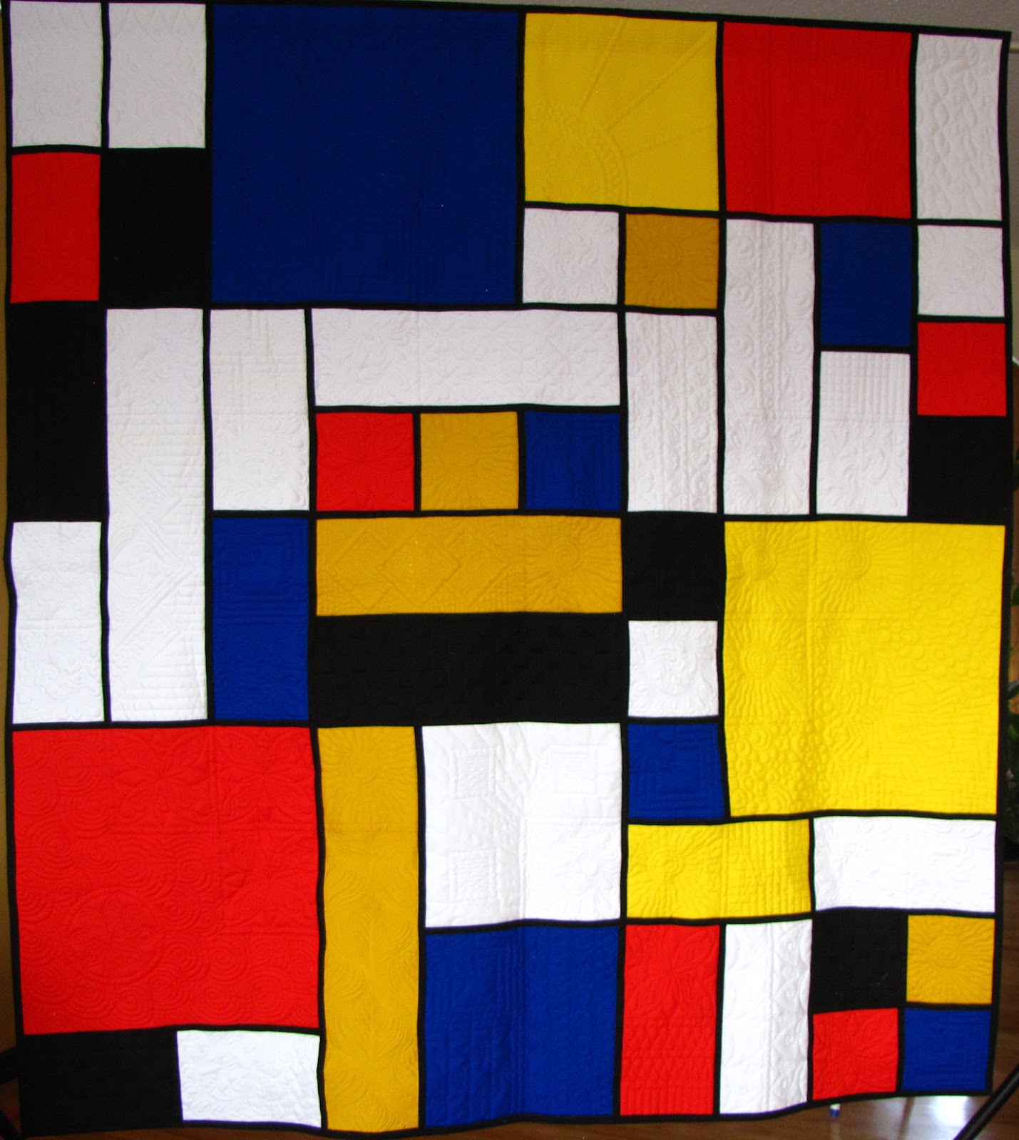 No Rules Quilting: Mondrian 1