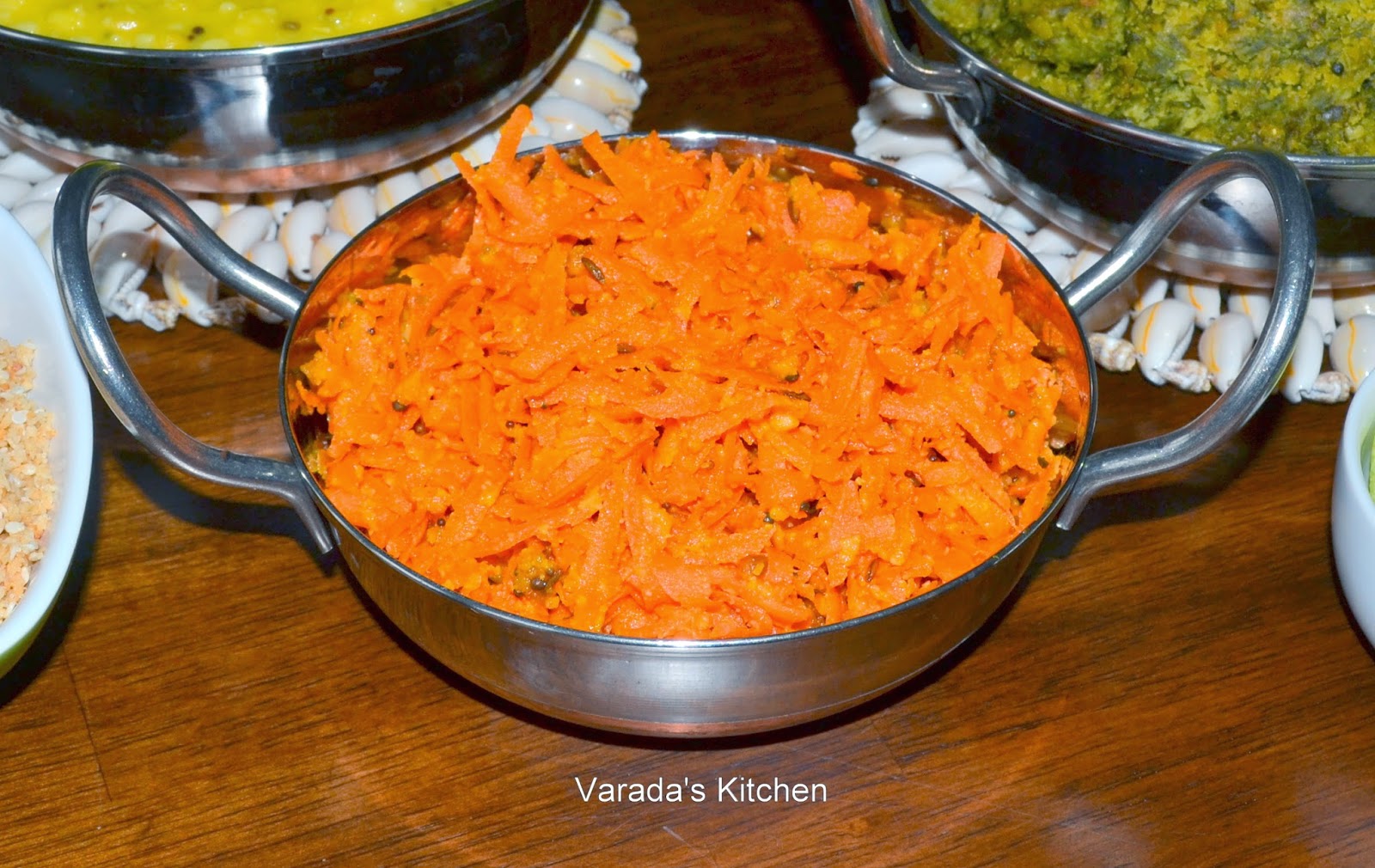 Tikhat Gajar Pachadi (Savory Carrot Salad)