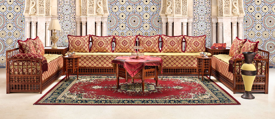 Decoración de salas árabes | Ideas para decorar, diseñar y mejorar tu casa.