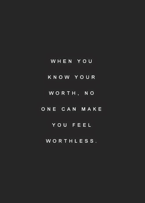 Feeling Worthless Quotes