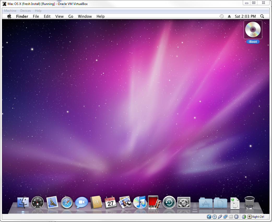 Matthew D Fuller - Blog: Installing Mac OSX Snow Leopard in Virtual Box