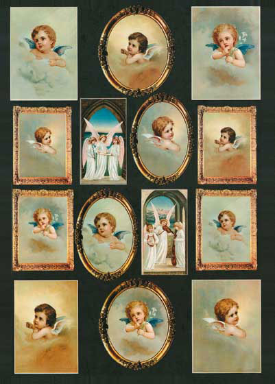 Phoenix Scrapbook Store: Angel Collage Posters - Phoenix Scrapbook Store