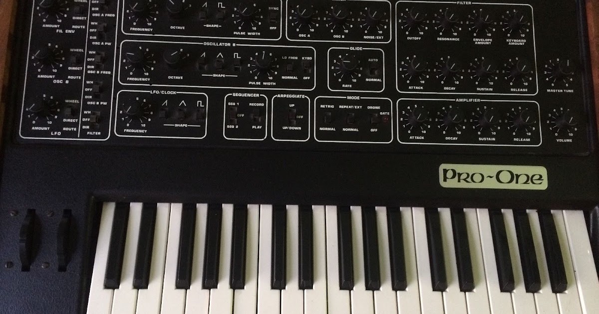 MATRIXSYNTH: Sequential Circuits Pro One Synthesizer