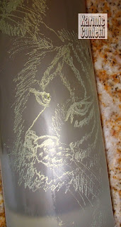 Karmic Confetti: Tiger, Tiger Burning Bright...(Glass Fusing & Mica ...