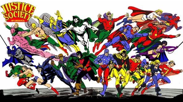 Pop Culture and Walter Lantz Character Blog: Golden Age Team JSA Set to ...