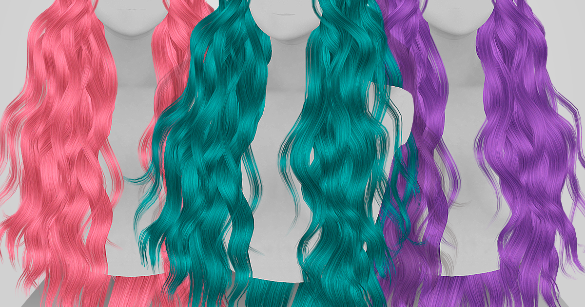 Gypsy Heart V1 (Hair) | TS4 - Gift 2018 | ICONIC | The Sims 4 CC Creator