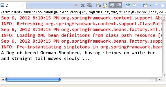 How To Set Properties Of A Bean Using Spring Xml Configuration File In Spring Framework