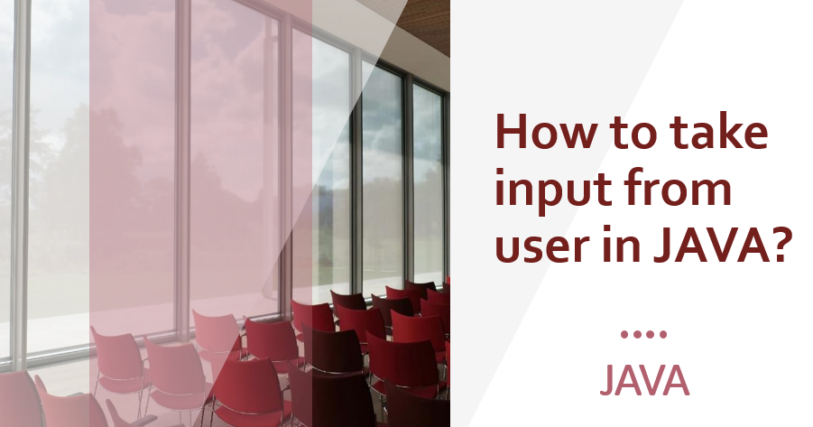 How To Take Input From User In JAVA Programming FunCodePro