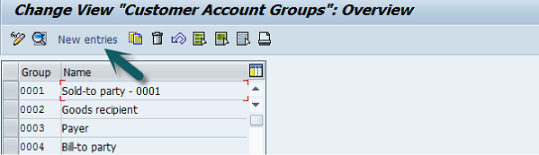 SAP SD Customer Account Groups | SAP Online Guides