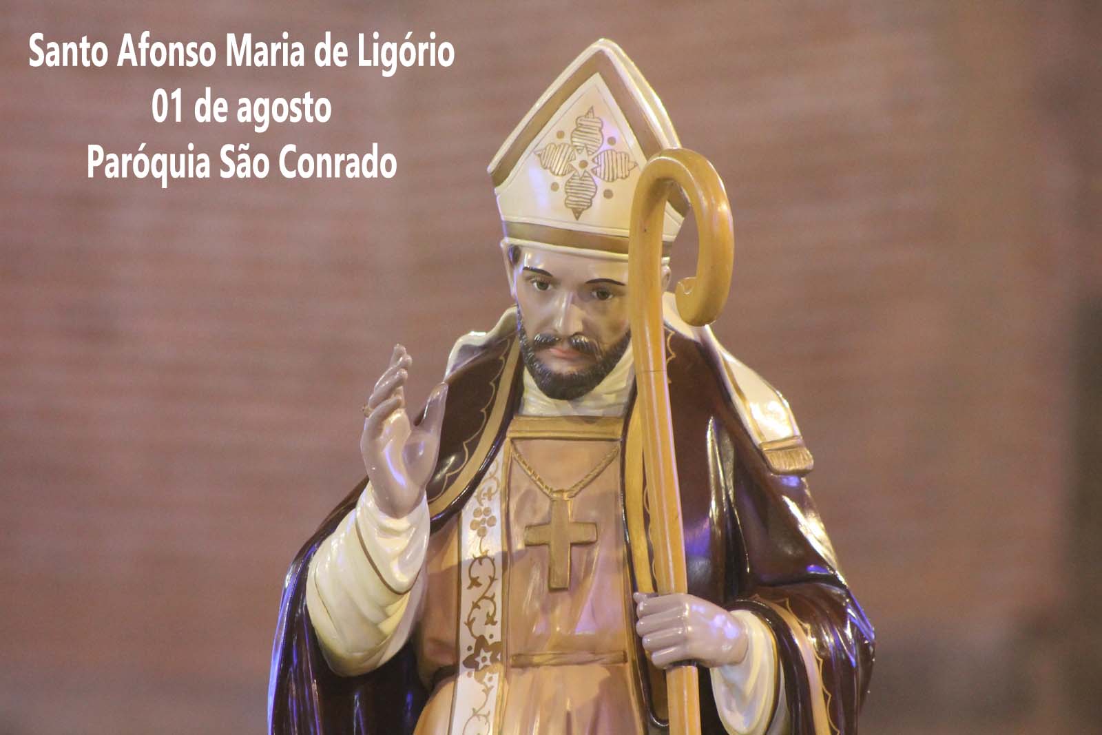 PARÓQUIA SÃO CONRADO - RJ: SANTO AFONSO MARIA DE LIGÓRIO