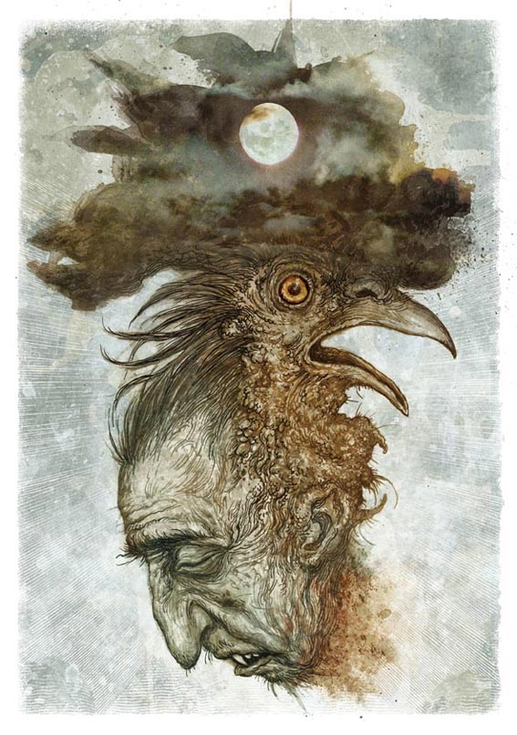 EDGE ART: WHEN THE ROOSTER CALLS DEAD...
