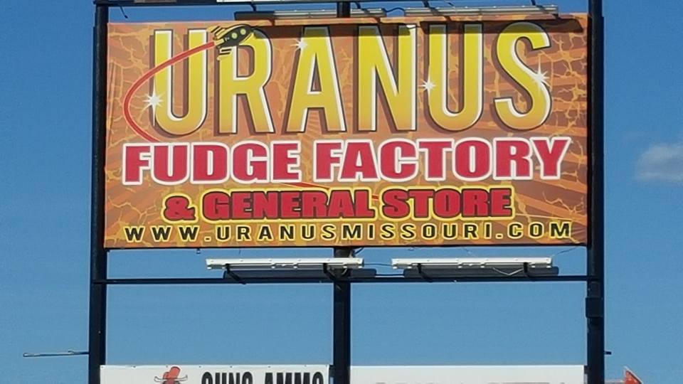 Kari LikeLikes: Uranus Fudge Factory? Yay! #signs