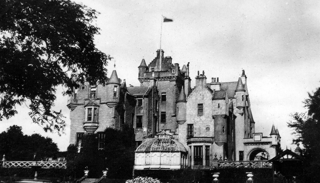Tour Scotland: Old Photographs Brucklay Castle Scotland