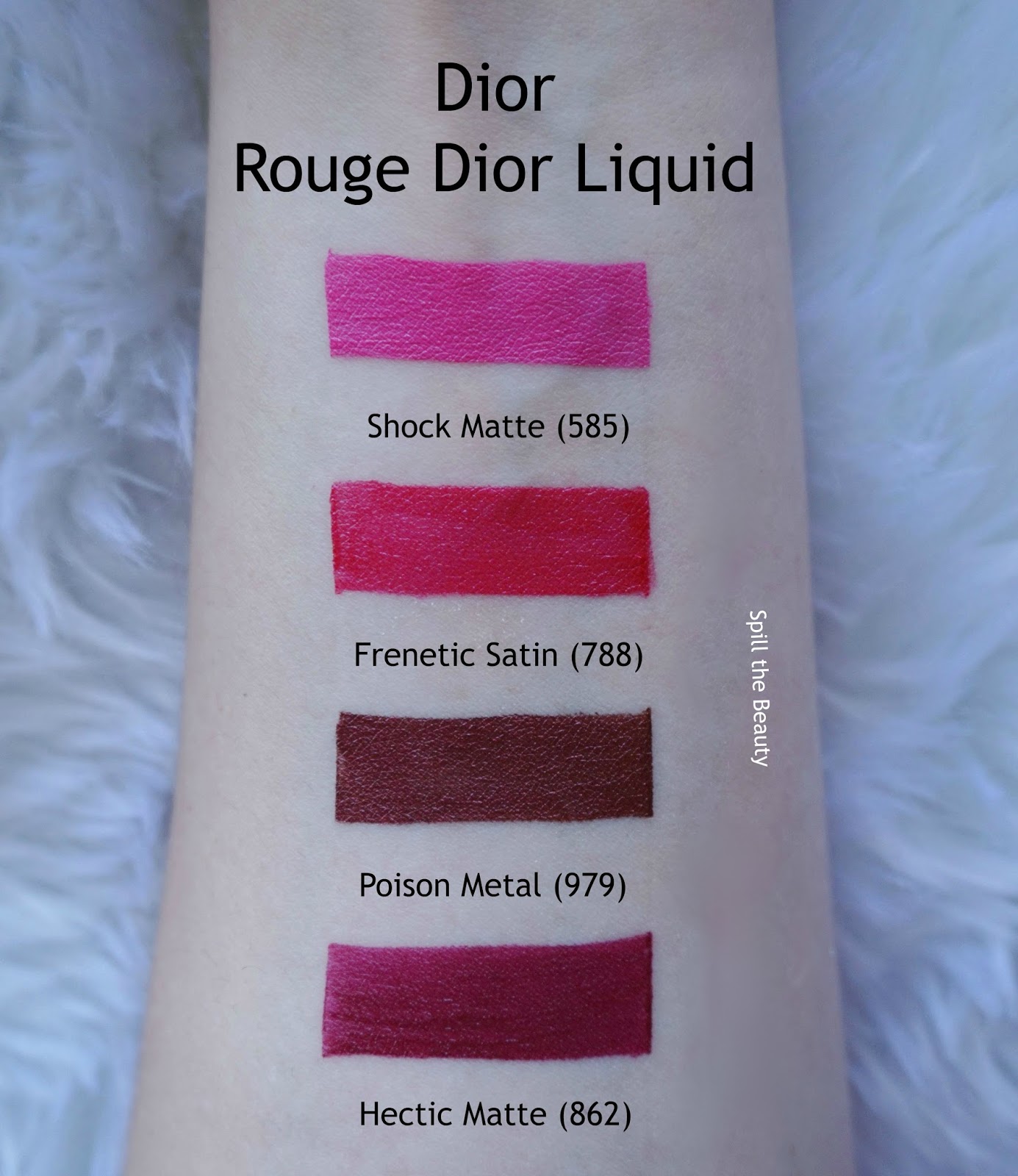 Dior Rouge Dior Liquid - Review, Swatches, and Looks - Spill the Beauty