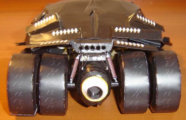 The Tumbler - Batman Batmobile papercraft - PAPEROX FREE PAPERCRAFT