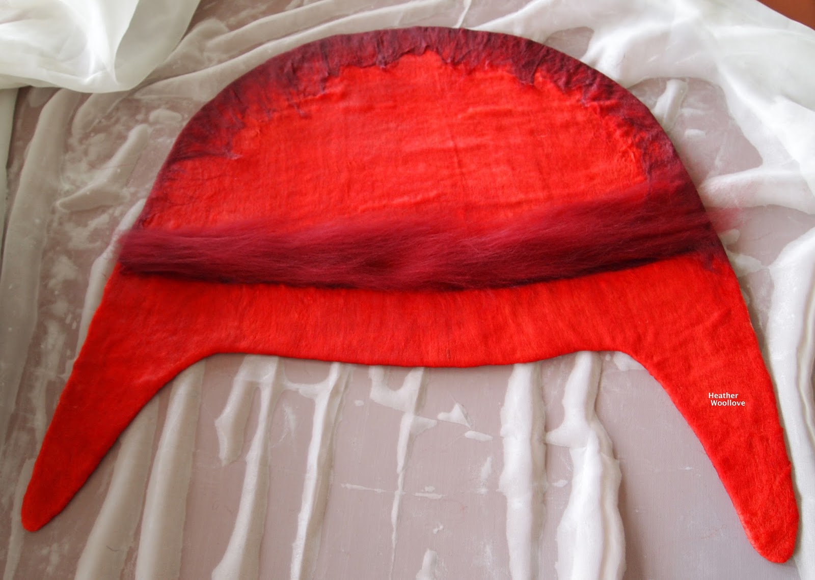 Wool love-functional fiber art: Inventive Hungarian Hat Workshop- Part 2