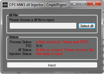 Dll Injector |LINK| Download Mw3 Pc