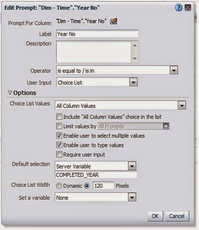 OBIEE Concepts: OBIEE Variables