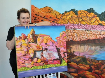 MEETING THE ARTIST CAROL BEESLEY