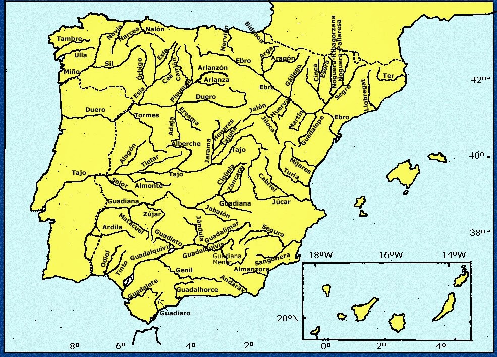 SCIENCE BLOG. YEAR 4: THE WATERSHEDS OF SPAIN