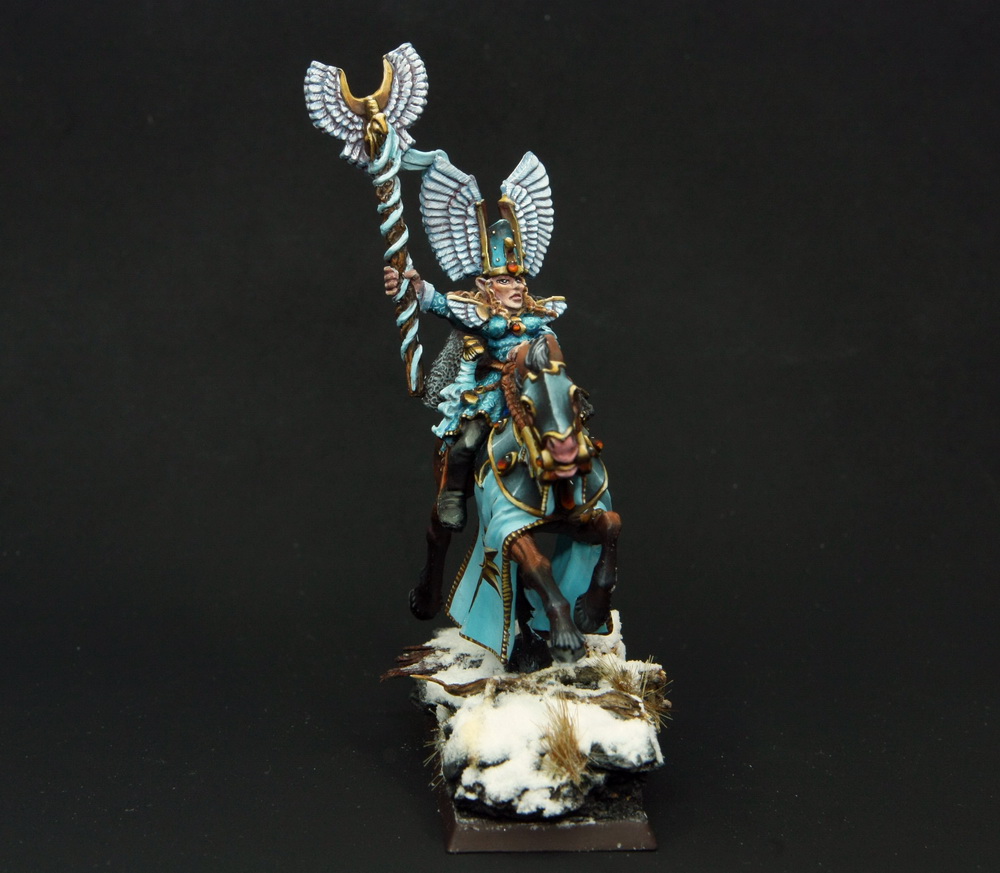 HopeRiver's Valley: High elf mage mounted