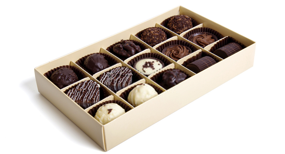 Chocolate boxes available in a vast range shapes and sizes